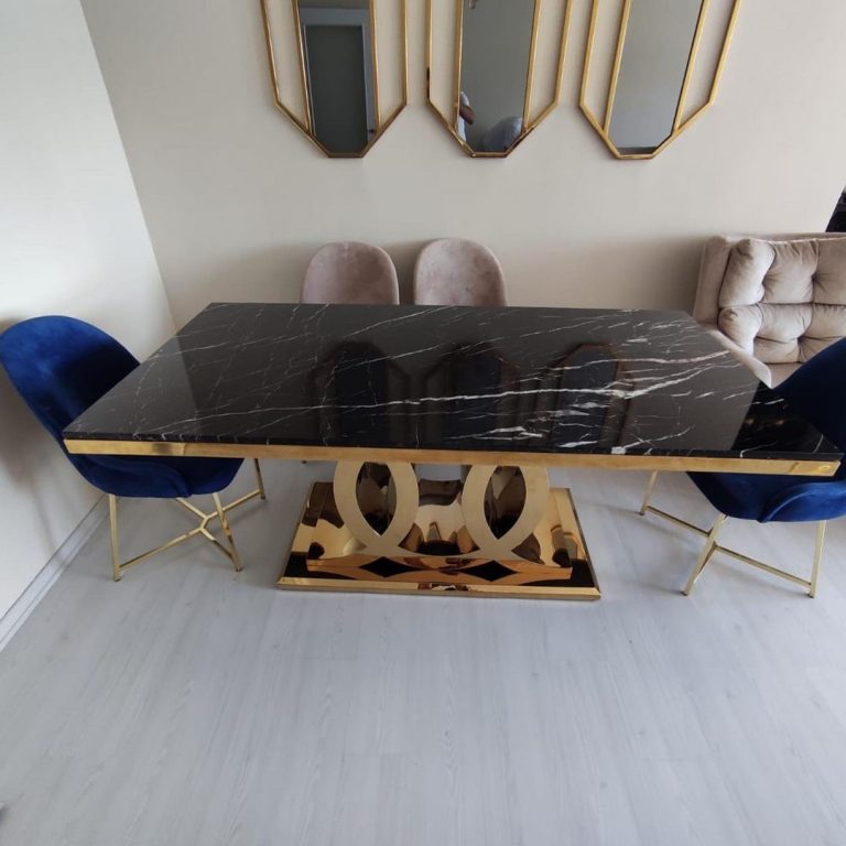 Mermer Yemek Masası - Vogo Design