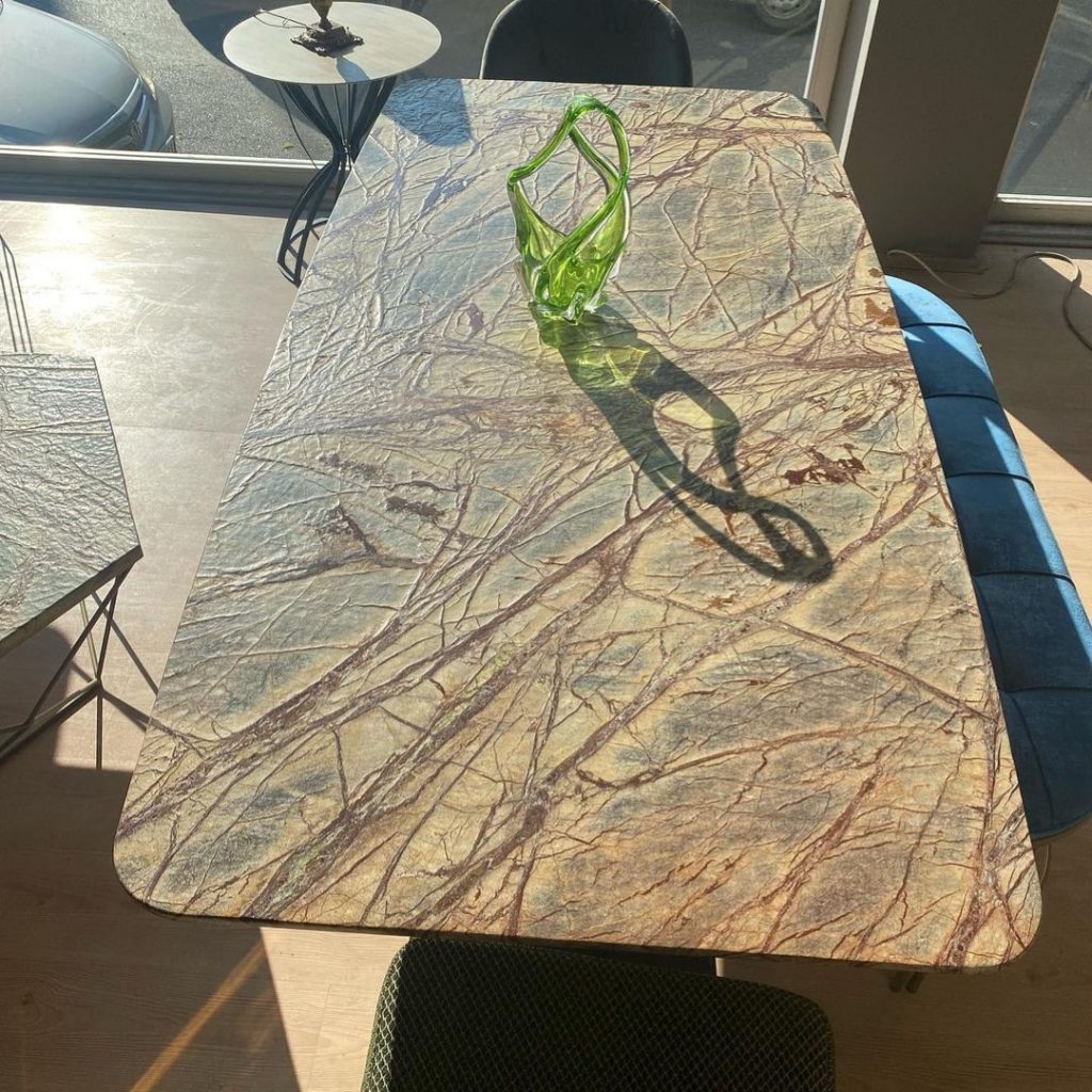 Rainforest Brown Mermer Masa - Vogo Design