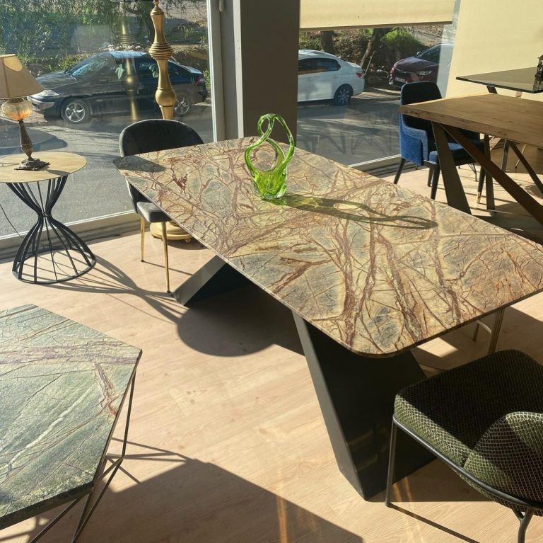 Rainforest Brown Mermer Masa - Vogo Design